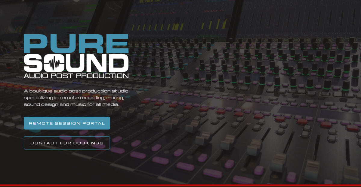 Pure Sound Audio Post Production